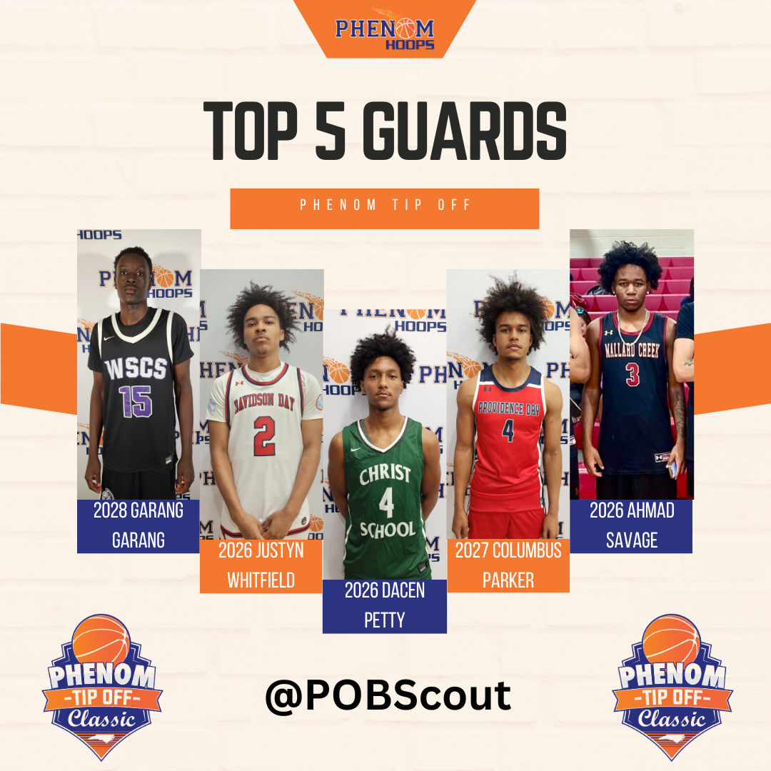 POB’s Top Guards from Phenom Tip-Off - Phenom Hoops